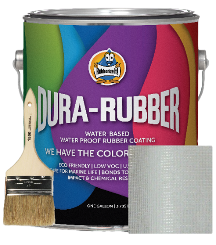 1 Gallon Dura-Rubber Kit. – Rubberizeit